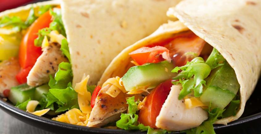 Fajitas de pollo estilo Santa Fe - Aliméntate de lo bueno